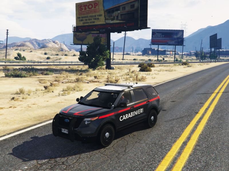 Carabinieri Ford Interceptor 1.0.2 - Paint Jobs - Best Mods