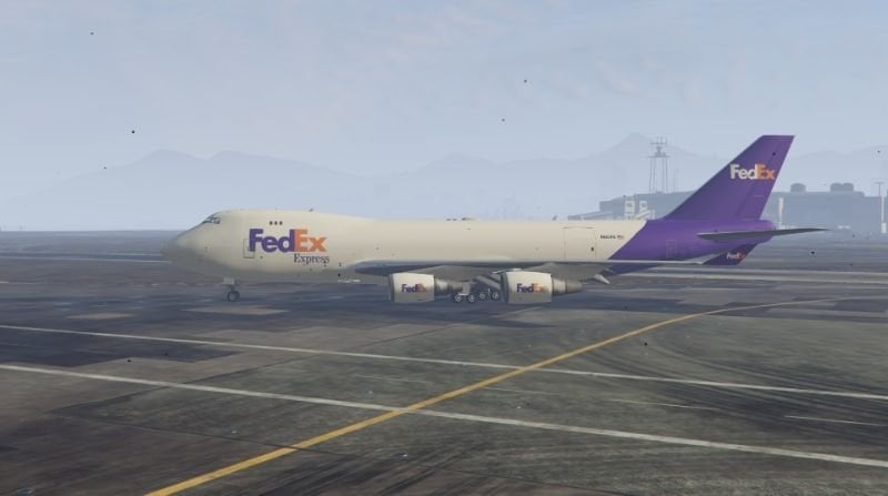 Boeing 747-400F FedEx Livery 1.0 - Paint Jobs - Best Mods